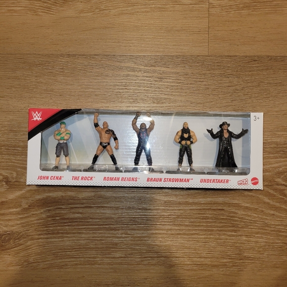 WWE | Toys | Mattel Wwe Micro Collection 5 Pack The Rock Undertaker ...